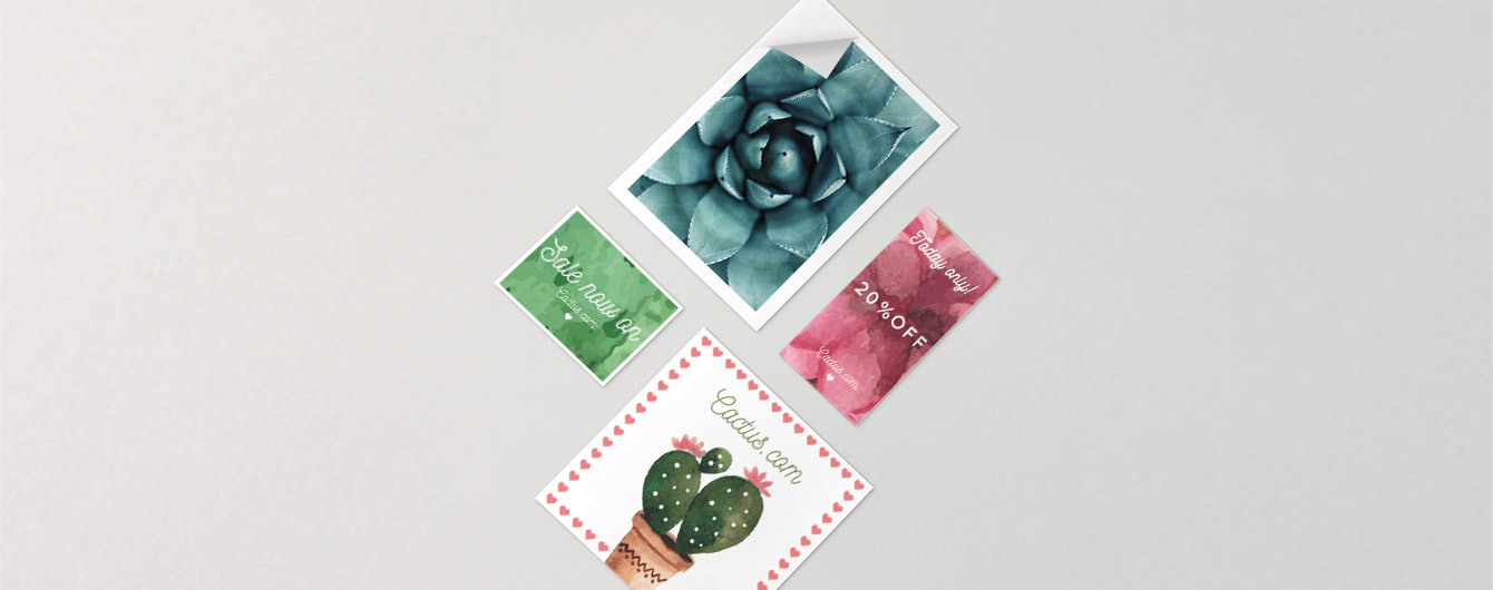 Custom Sticker & Label Printing | Personalised | Printed.com