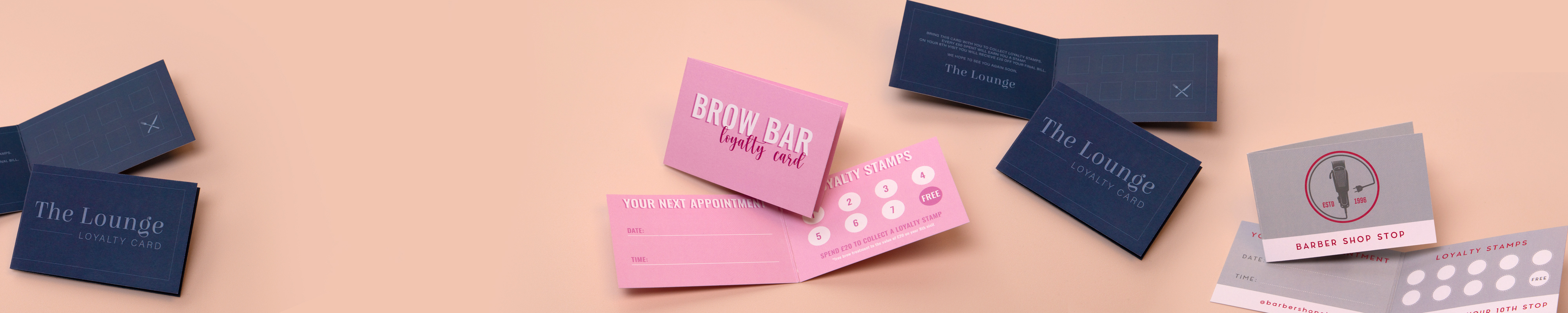 Folded Loyalty Cards | Printing Cards | Printed.com