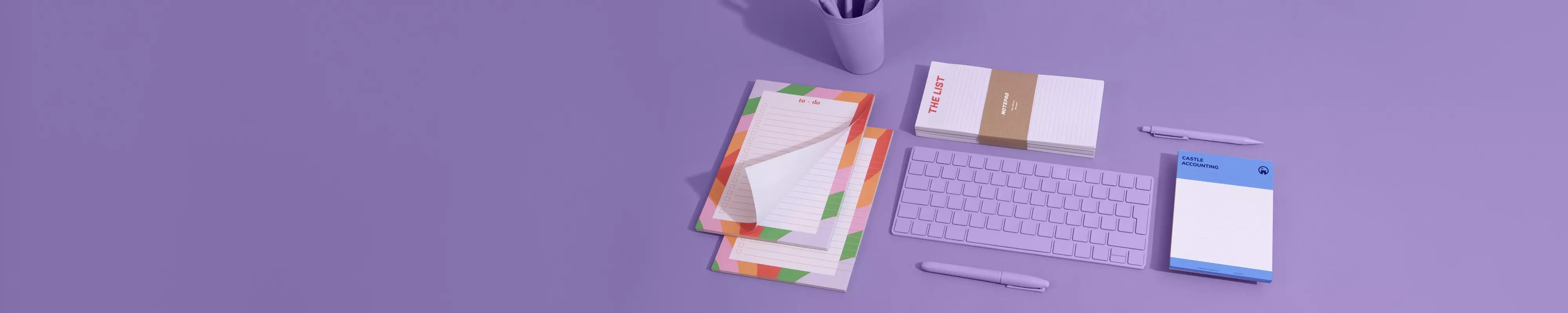 Notepads | Glued Notepad Printing | Printed.com