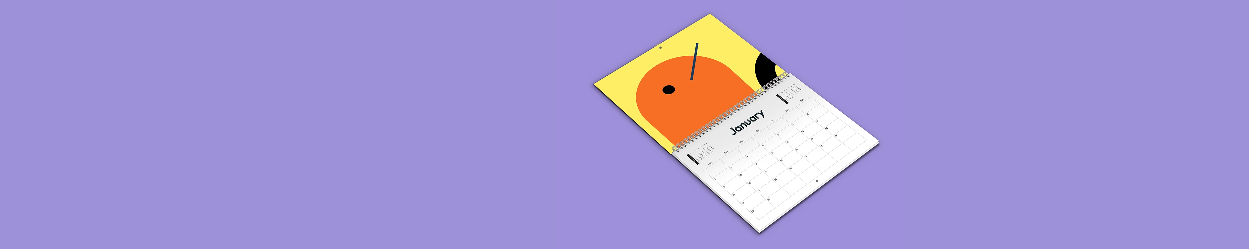 Double Page Wall Calendars | Calendar Printing | Printed.com