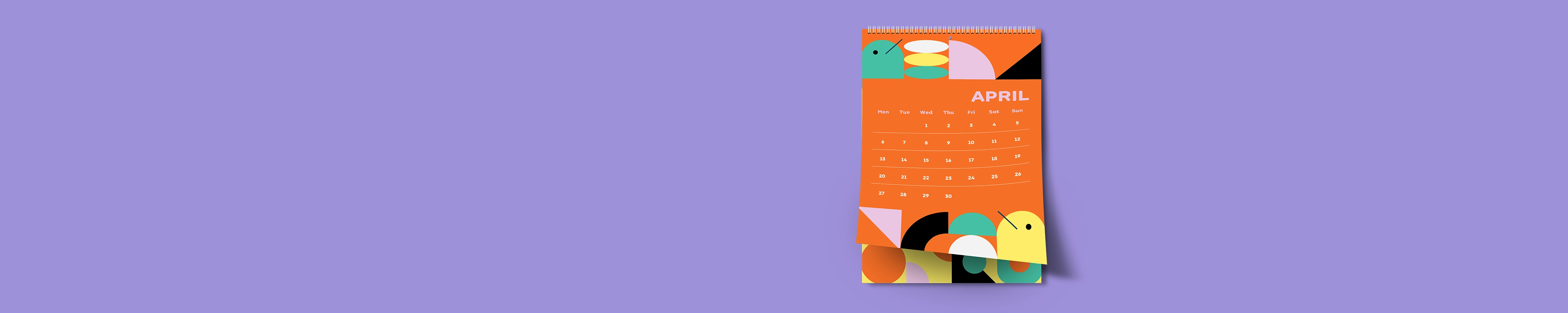 Single Page Wall Calendars | Calendar Printing | Printed.com