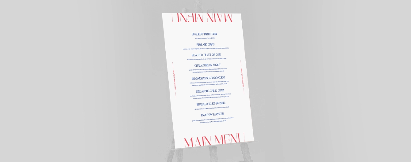 Menu Printing | Restaurant and Takeaway Menus | Printed.com