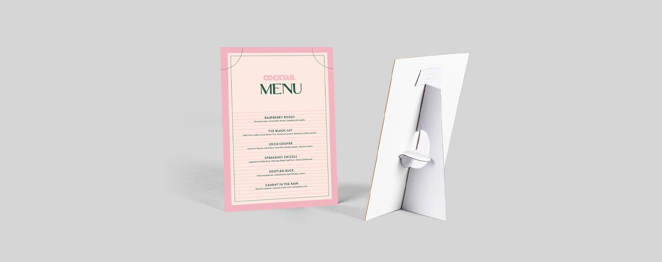 Menu Printing | Restaurant and Takeaway Menus | Printed.com