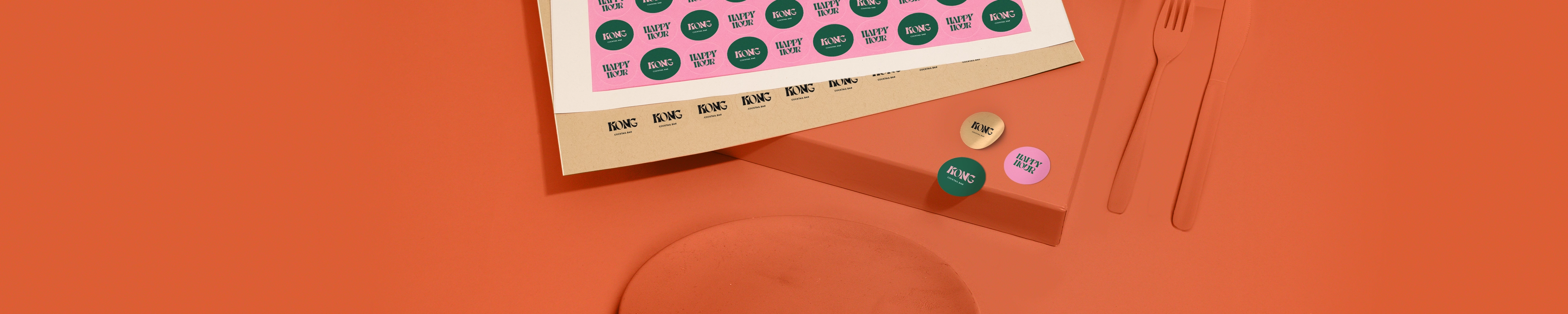 Custom Round Sticker Printing | Personalised | Printed.com