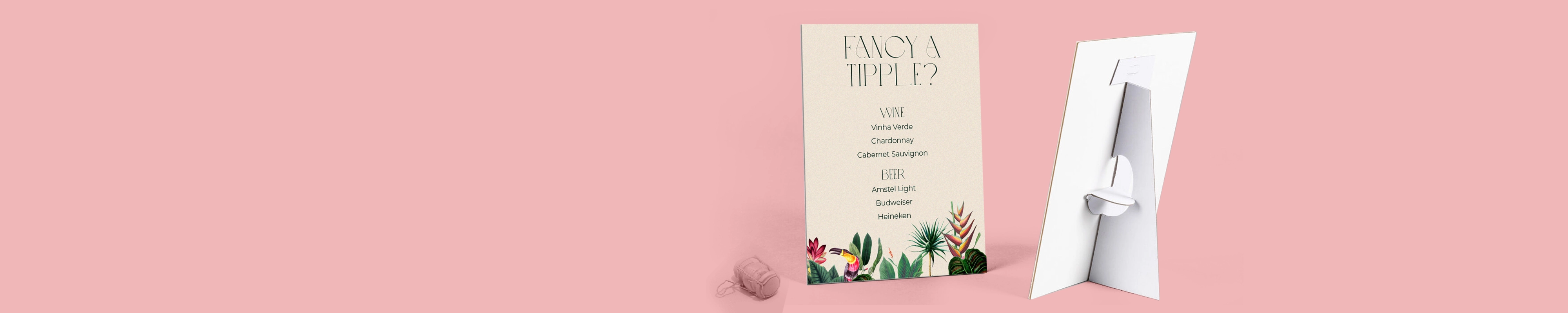 Wedding Strut Cards | Wedding Print | Printed.com