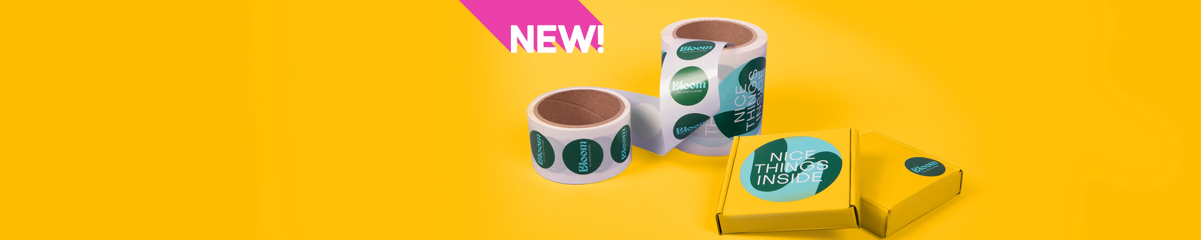 Round Stickers on a Roll | Roll Labels | Printed.com