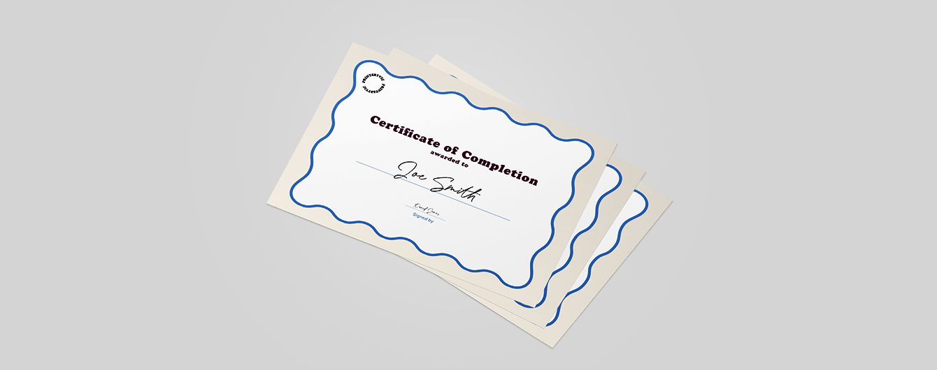 Certificate Printing | Personalised Certificate | Printed.com