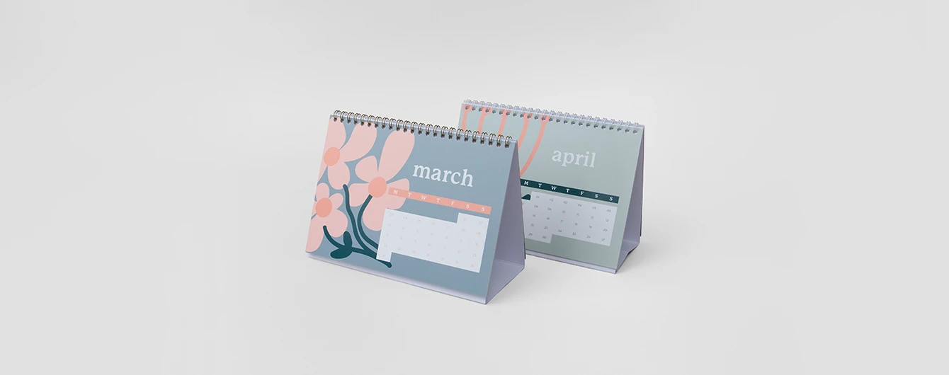 Double Page Wall Calendars | Calendar Printing | Printed.com