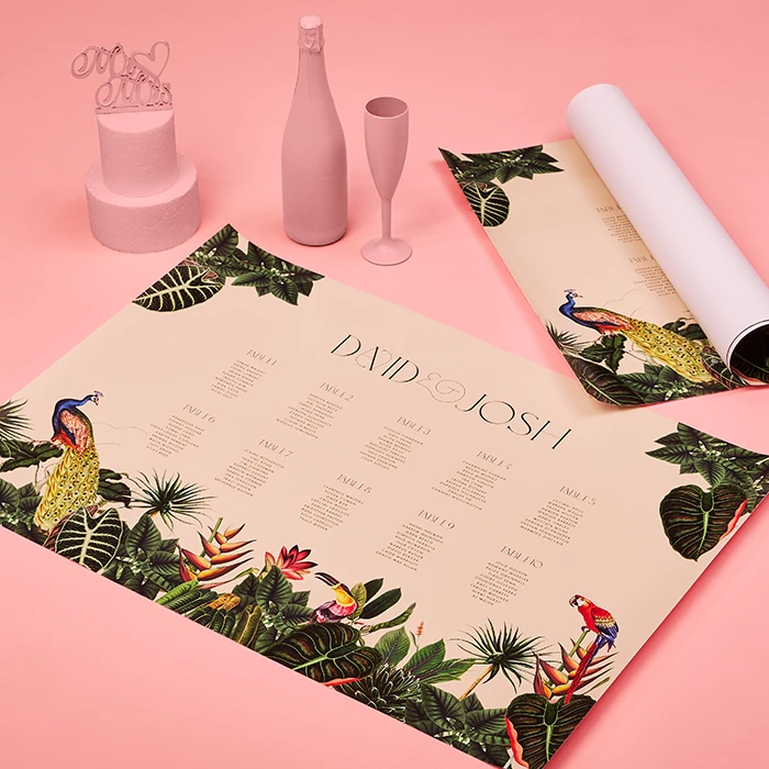 Wedding Table Plans | Custom Seating Plan Boards & Posters