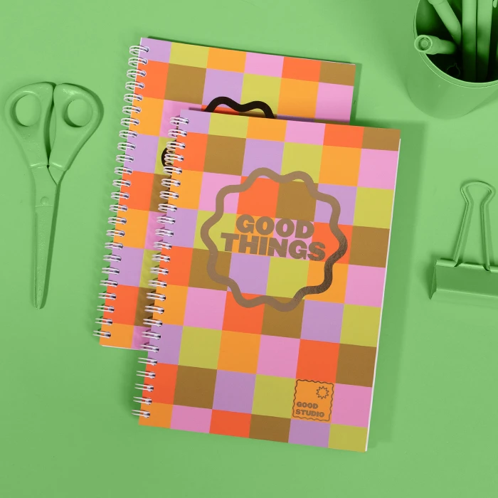Custom Spiral Notebooks | A4, A5 & A6 Spiral Notebook Options