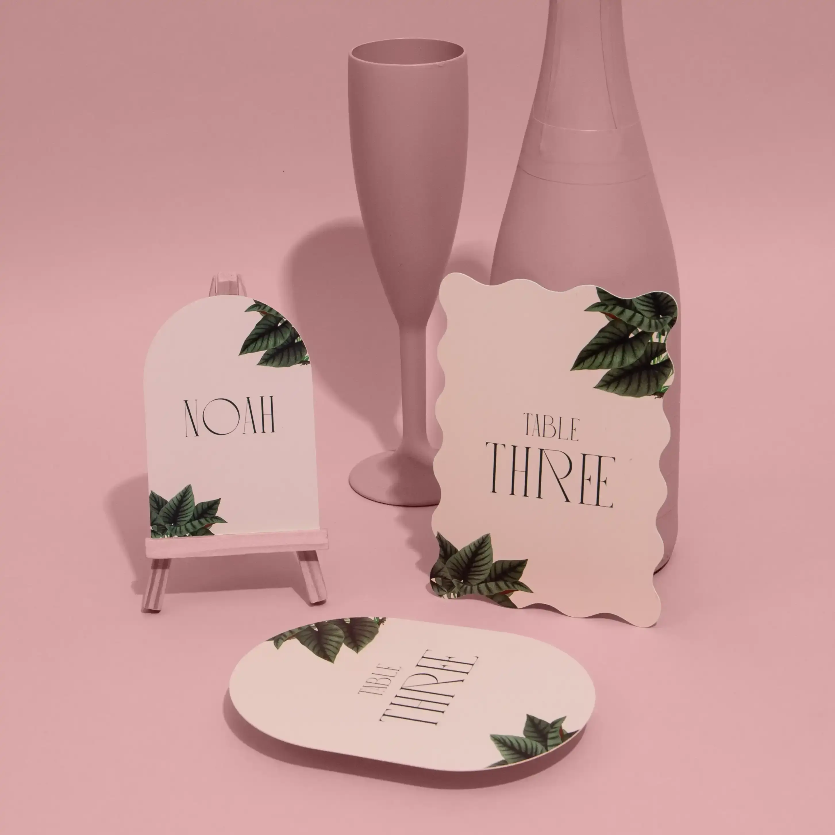 Custom Wedding Table Names & Numbers | Printed.com