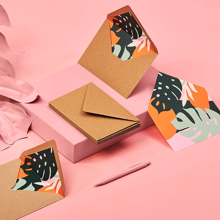 Custom Envelope Liners | Free Templates Available | Printed.com