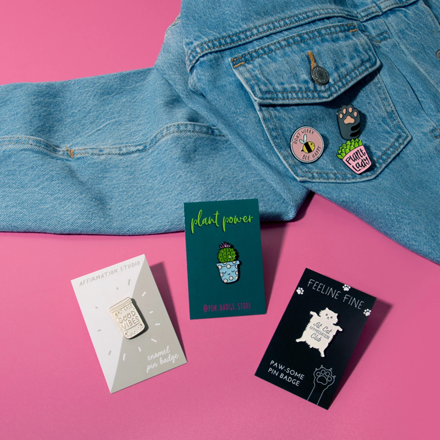 Pin Backing Cards | Custom Pin Badge Packaging | Printed.com