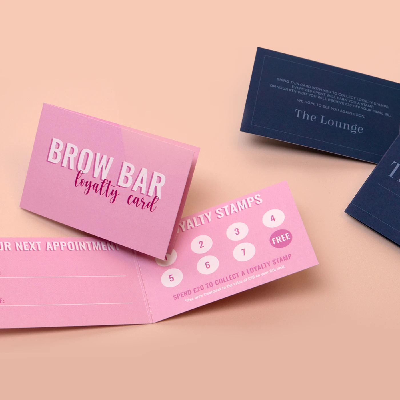 Folded Loyalty Cards | Printing Cards | Printed.com