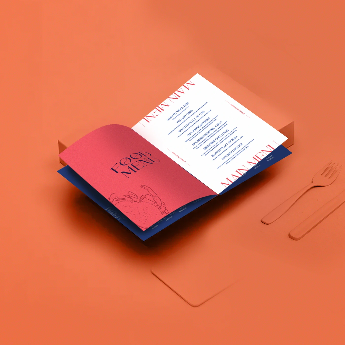 Menu Booklet Printing | A5 & A4 Menu Books | Printed.com