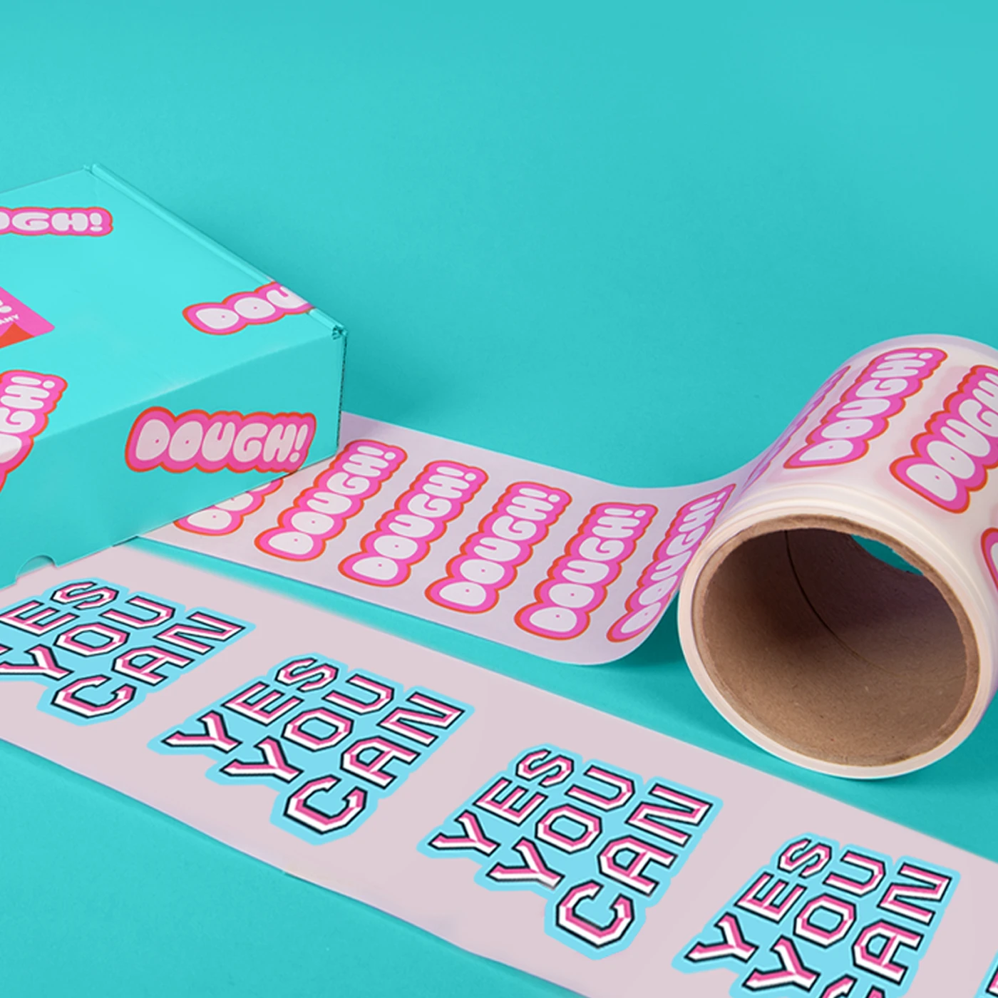 Custom Shape Stickers on a Roll | Stickers | Printed.com