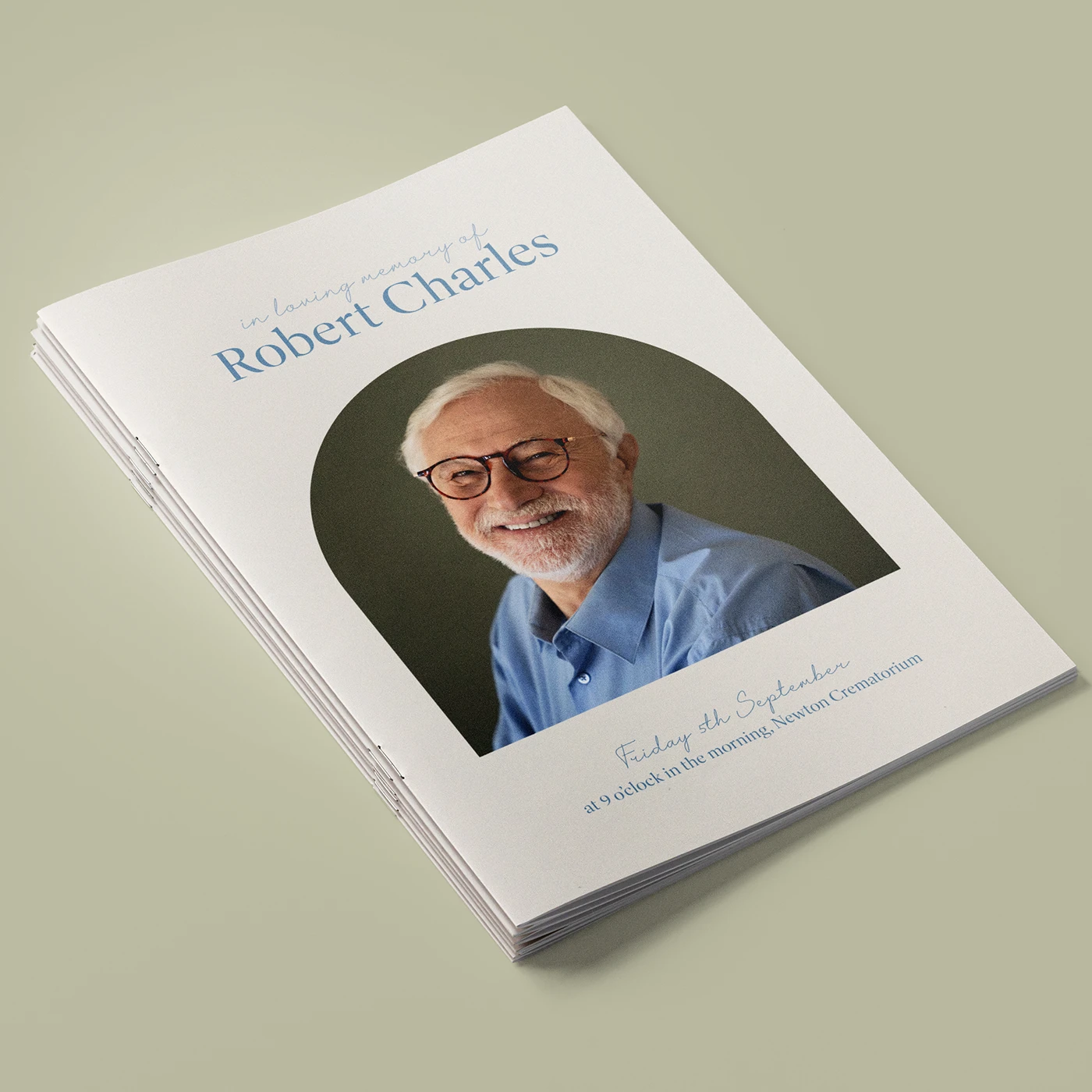 Funeral Order of Service | Print Your Own Design | Printed.com