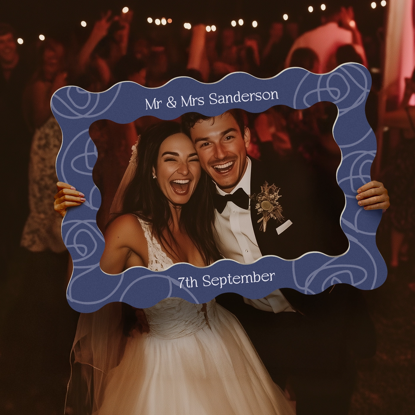 Wedding Selfie Frames | Fun Photo Booth Props | Printed.com