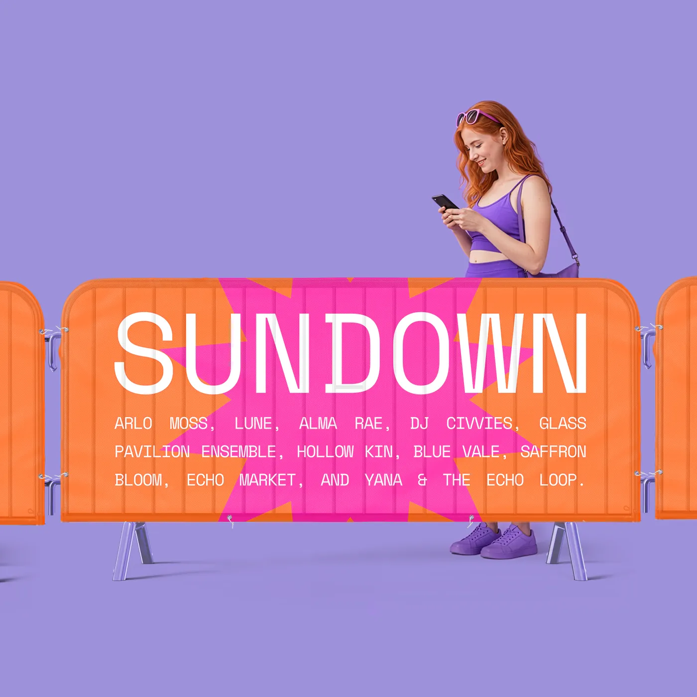 Crowd Barrier Covers | Barrier Banners | Printed.com